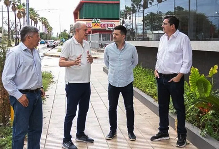 Roy Nikisch visitó Sáenz Peña y destacó el centro de monitoreo ...