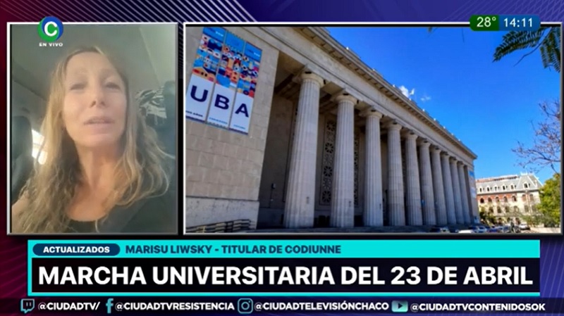 Marcha Federal Universitaria: “No vamos a arriesgar este bien que es la ...