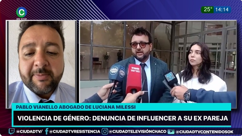 Ordenaron captura de la expareja de influencer chaqueña por violencia ...