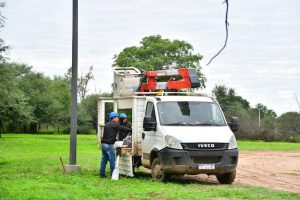 J. J. Castelli avanza con nuevas obras de iluminación en el ...